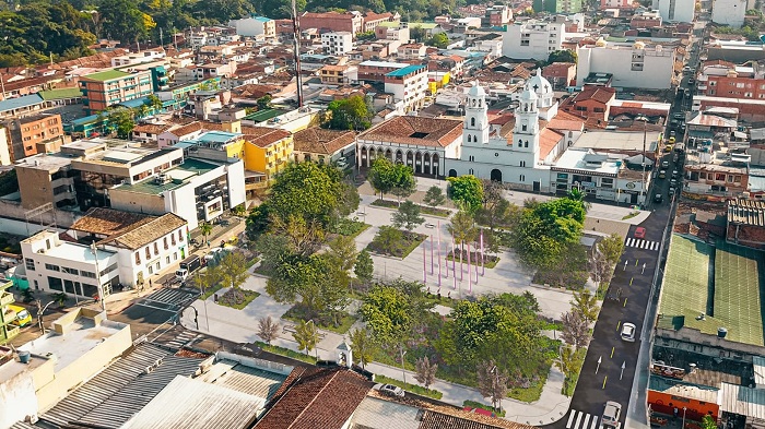 Así quedará el nuevo parque principal de Floridablanca. (Video ...