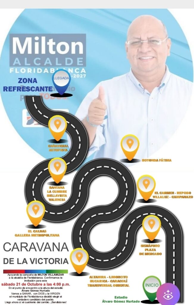 Milton Villamizar cierra campaña con promesas de seguridad y desarrollo ...